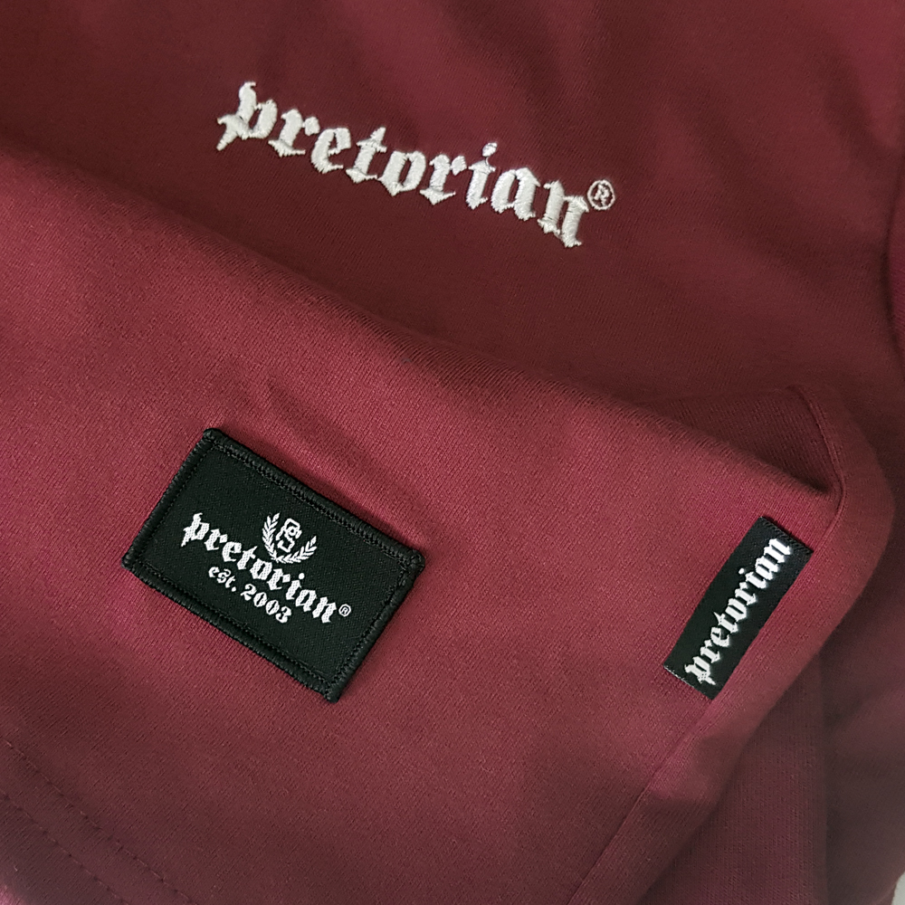 T-shirt Pretorian "Small Logo" - burgundy » Daily Wear » T-shirt » Men