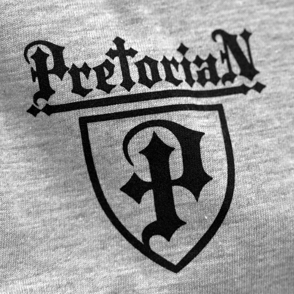 T-shirt Pretorian "Shield Old Logo" - grey » Daily Wear » T-shirt » Men